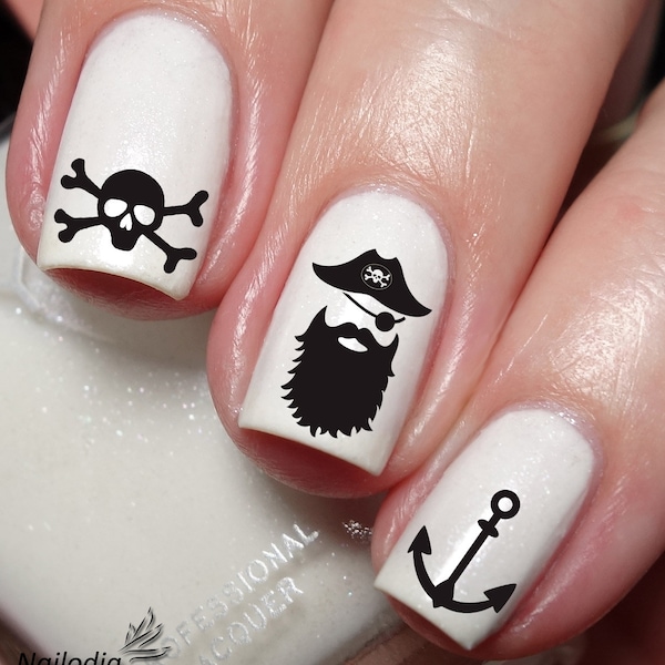 Pirate Nails - Etsy