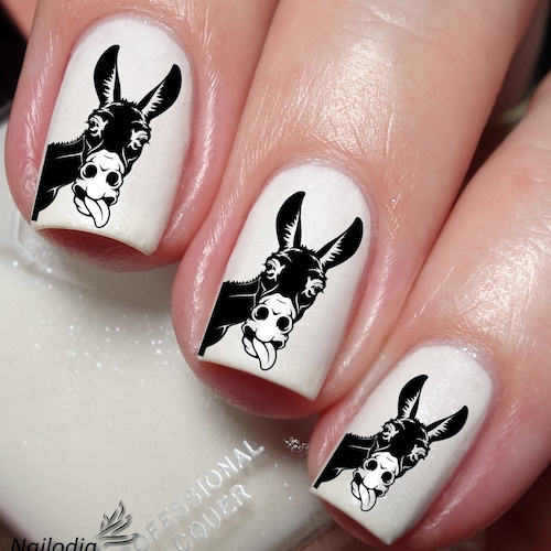 Dinosaur T-rex Nail Art Decal Sticker - Etsy Australia