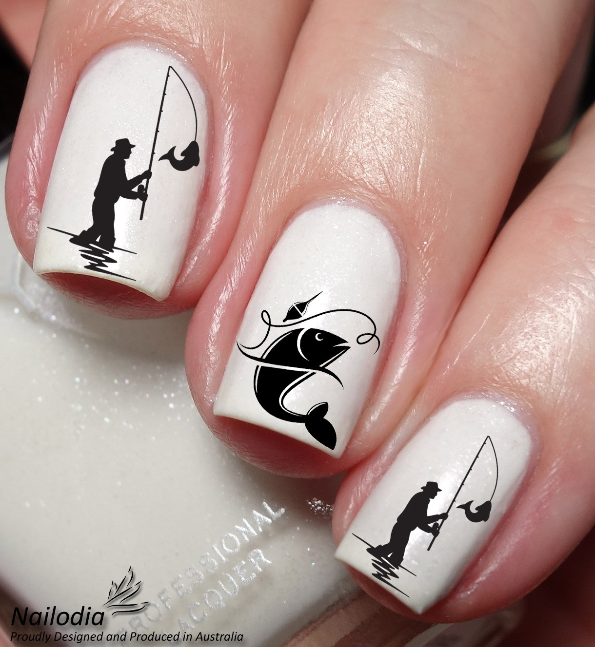 Fish Nail Art