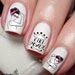 Girl Power Nail Art Decal Sticker - Etsy