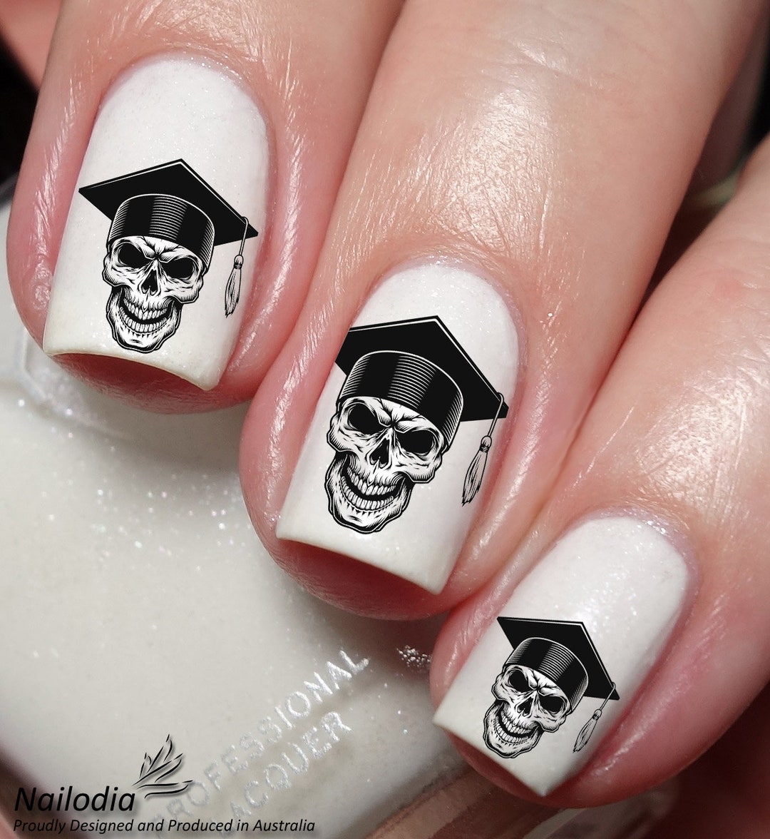 Graduation Ceremony Nail Art Decal Sticker - Etsy