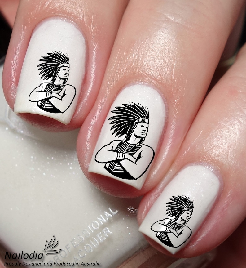 American Indian Native Nail Art Decal Sticker - Etsy