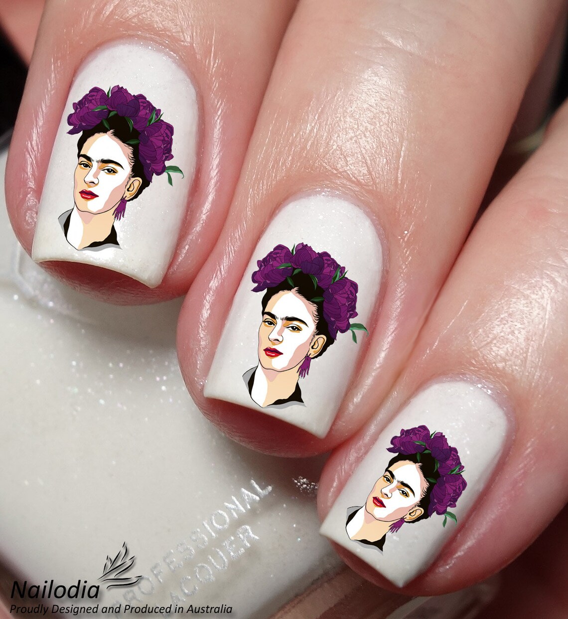 Frida Kahlo Nail Art Decal Sticker - Etsy