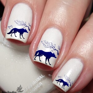 Wolf Lovers Nail Art Decal Sticker - Etsy