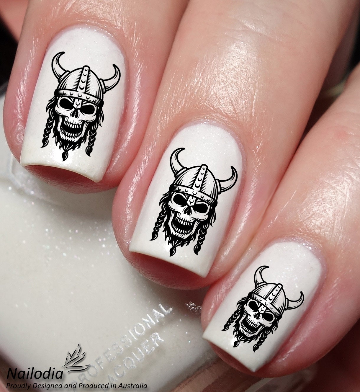 Viking Pirates Nail Art Decal Sticker | Etsy