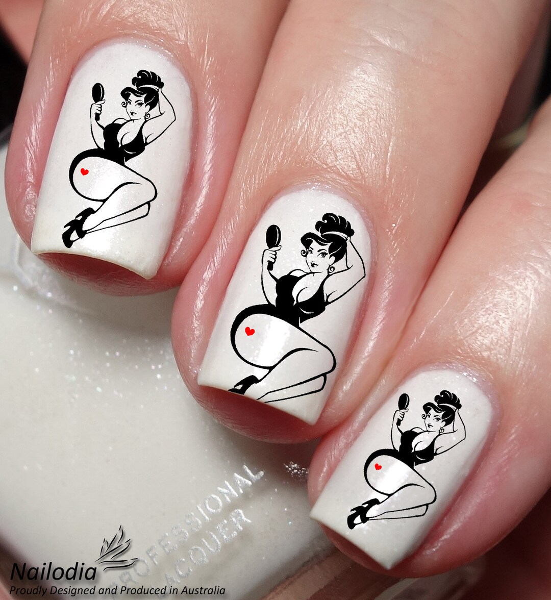 Body Positivity Plus Size Nail Art Decal Sticker - Etsy
