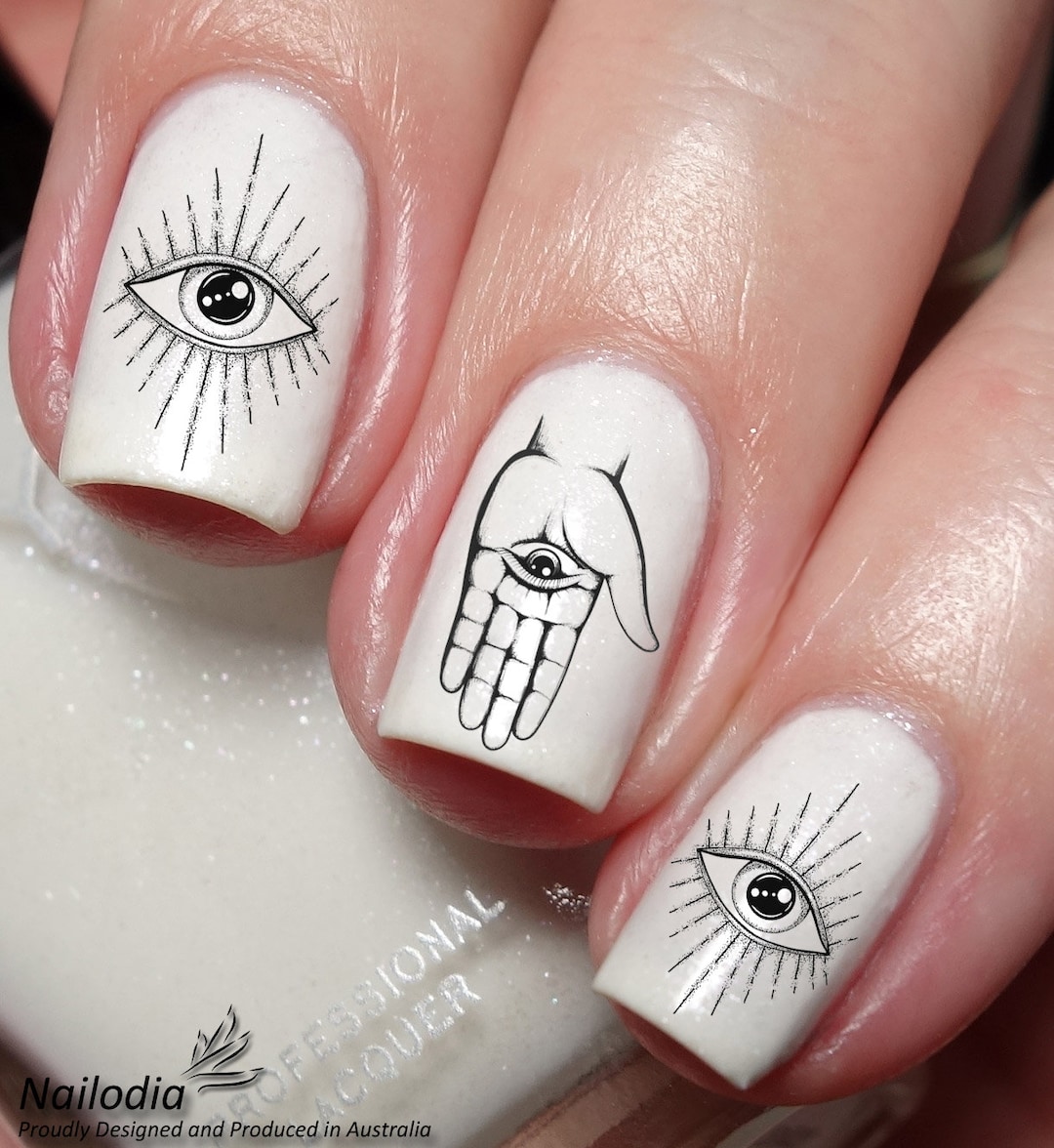 Esoteric Eye Nail Art Decal Sticker - Etsy