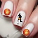 Basketball & NBA Nail Art Decal Sticker - Etsy