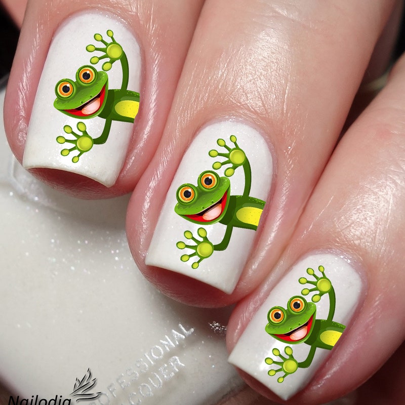 Frog Nails - Etsy