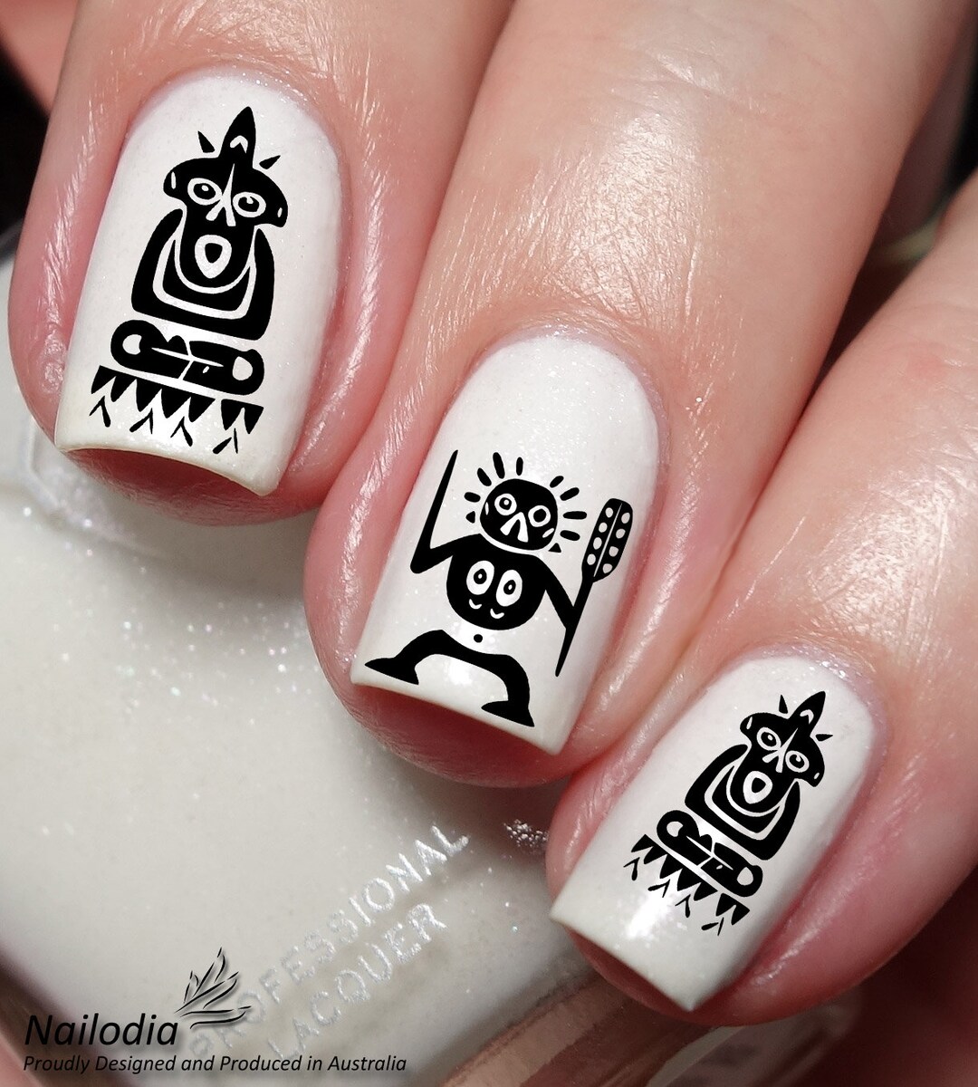 Inca Mayan Nail Art Decal Sticker - Etsy