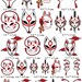 Japanese Kitsune Mask Nail Art Decal Sticker - Etsy