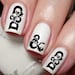 Popular Dnd Nail Art Decal Sticker - Etsy