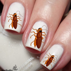 Cockroach Set Nail Art Decal Sticker - Etsy