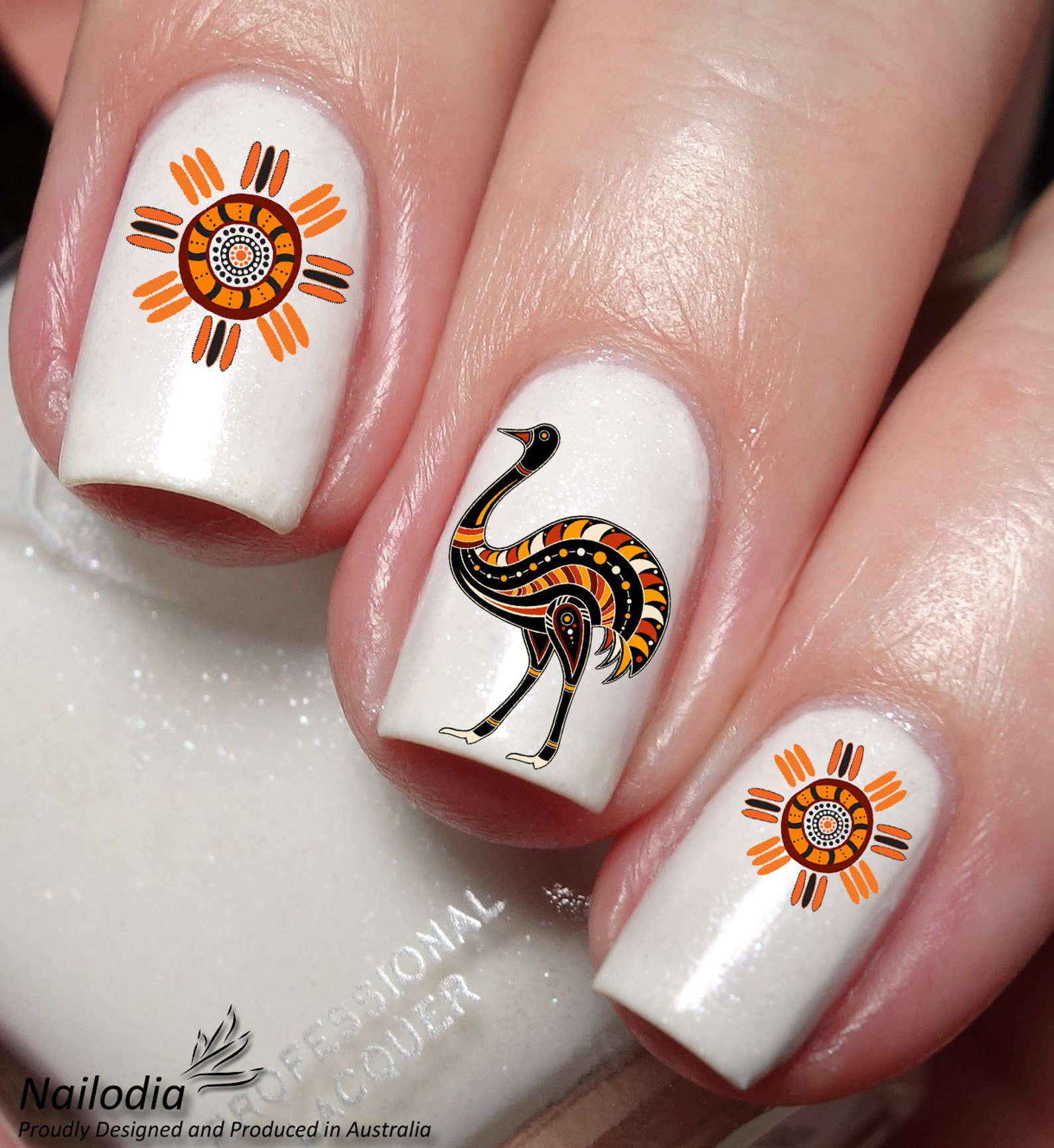 Australian Aboriginals Indigenous Painting Nail Art Decal | Etsy