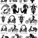 Motorbike & Biker Nail Art Decal Sticker - Etsy