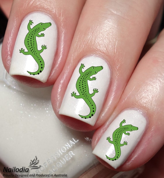 Crocodile Collection Nail Art Decal Sticker - Etsy
