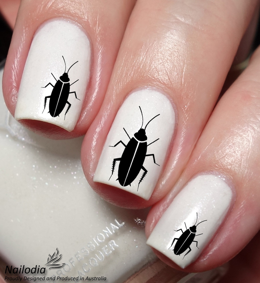 Cockroach Set Nail Art Decal Sticker - Etsy