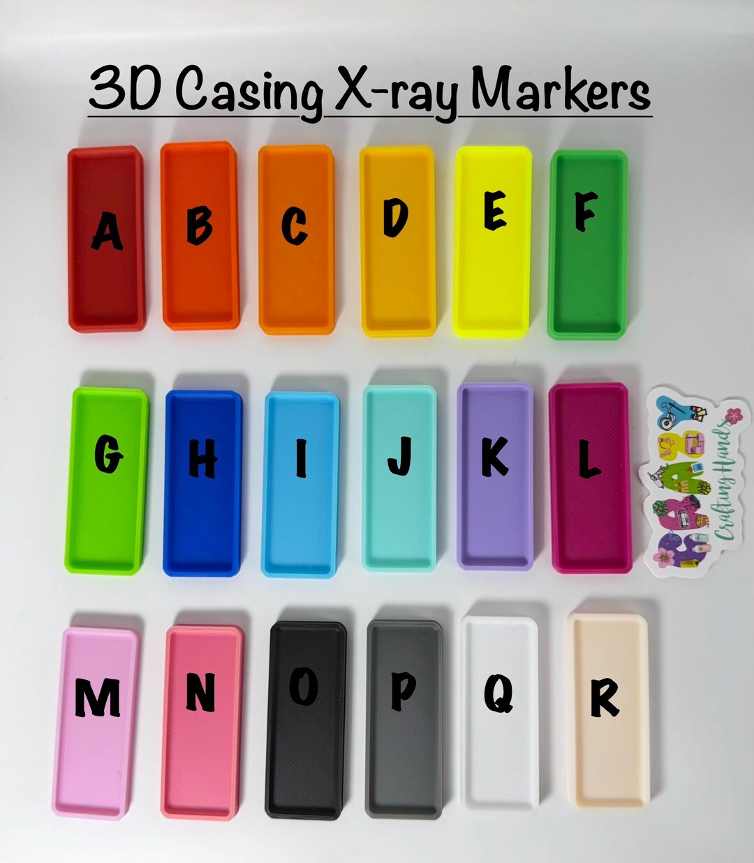 3D Printed Solid or Glitter X-ray Markers,rad Tech Markers, Imaging ...