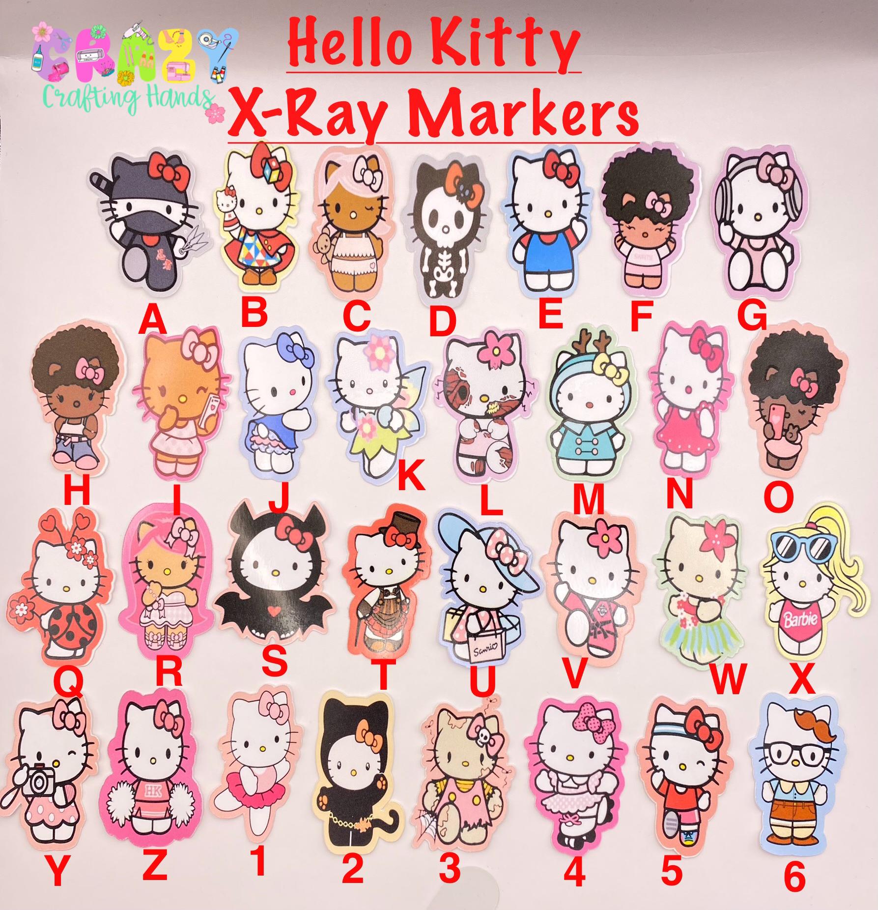 Hello Kitty Cat X-ray Markers, Lead X-ray Markers, Rad Tech, Imaging ...