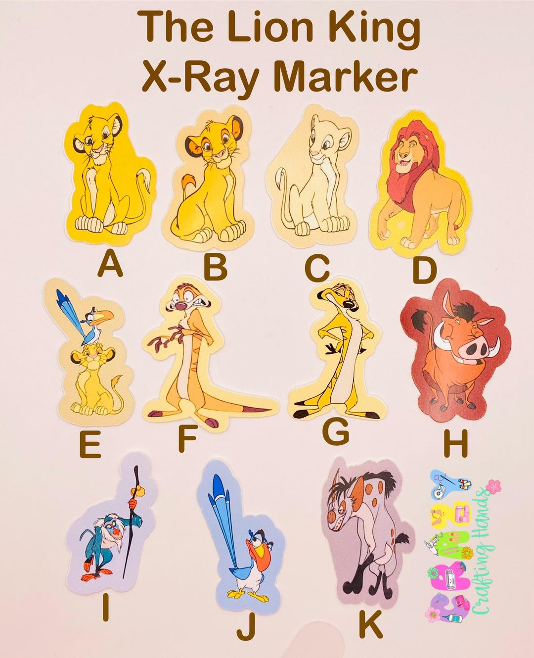 King of Lions X-ray Markers, Lead X-ray Markers, Rad Tech, Imaging ...