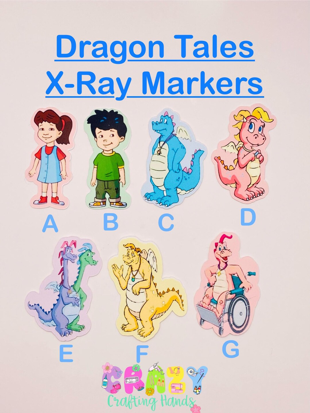 Tails of Dragons X-ray Markers,student Lead X-ray Markers, Rad Tech, Imaging Markers, Rad Tech ...