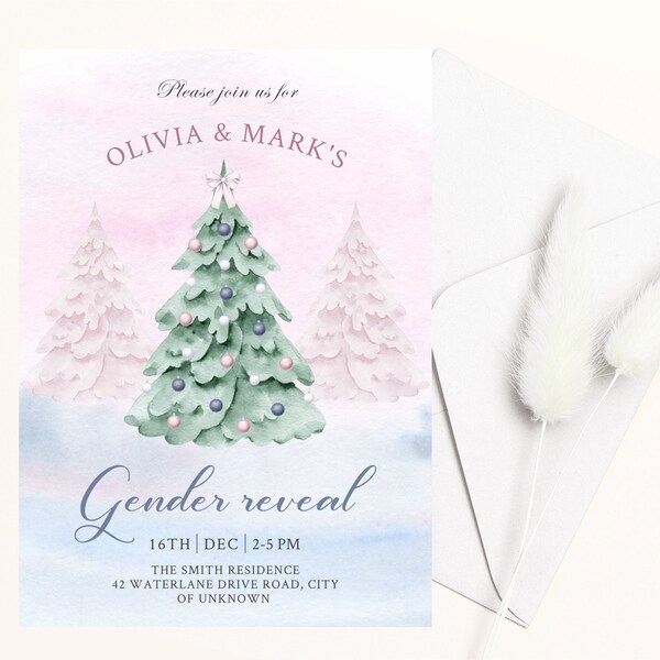 Gender Reveal Tree - Etsy