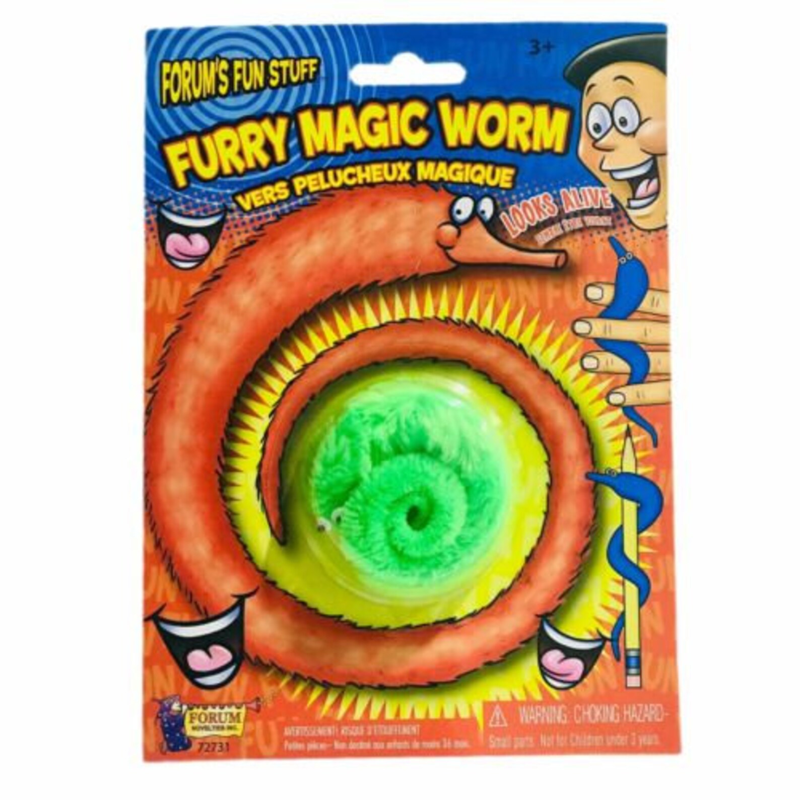 Magic Furry Worm Invisible Thread Hours of Fun Real Magic | Etsy