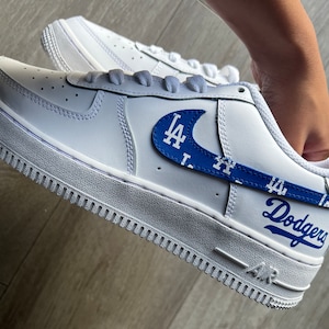 LA Dodgers Custom Air Force 1 - Etsy