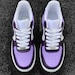 Purple Tone Custom Air Force 1 - Etsy