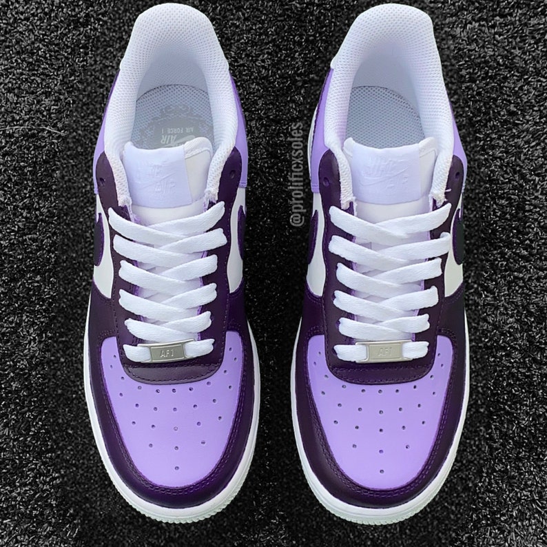 Purple Tone Custom Air Force 1 - Etsy