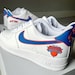 NY Knicks Custom Air Force 1 - Etsy
