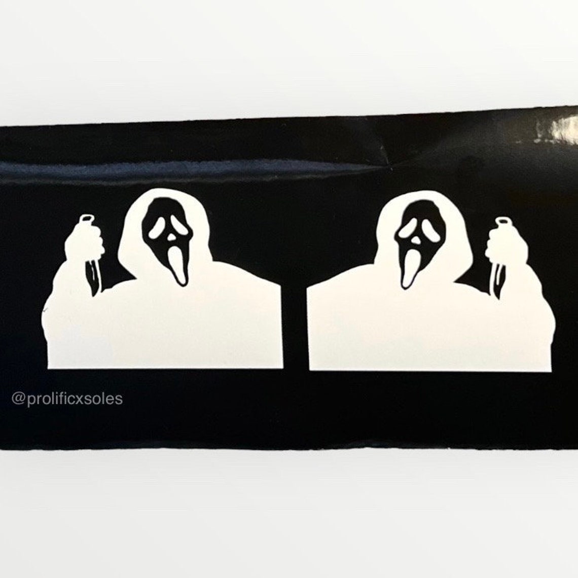 Scream Ghostface Stencil Sheet - Etsy
