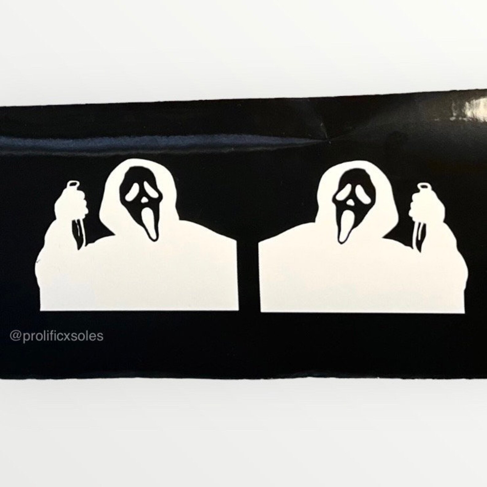Scream Ghostface Stencil Sheet - Etsy