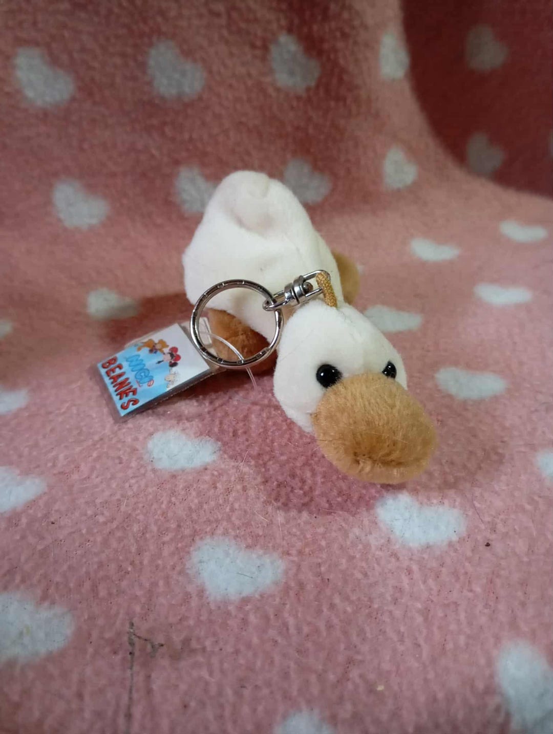 Vintage Keychain Pendant From Nici Duck Emma With Label - Etsy