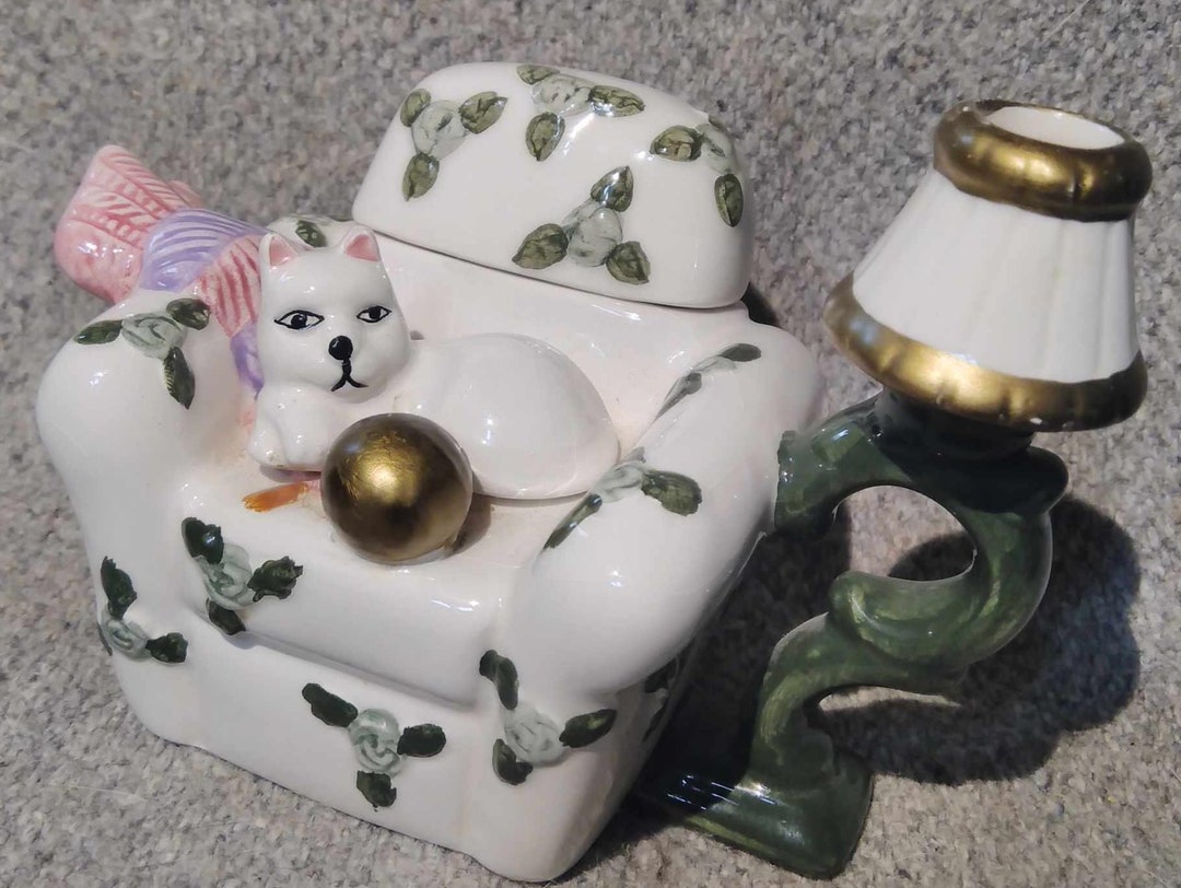 Vintage Jug Sofa With Cat Figurine Jug Cat - Etsy