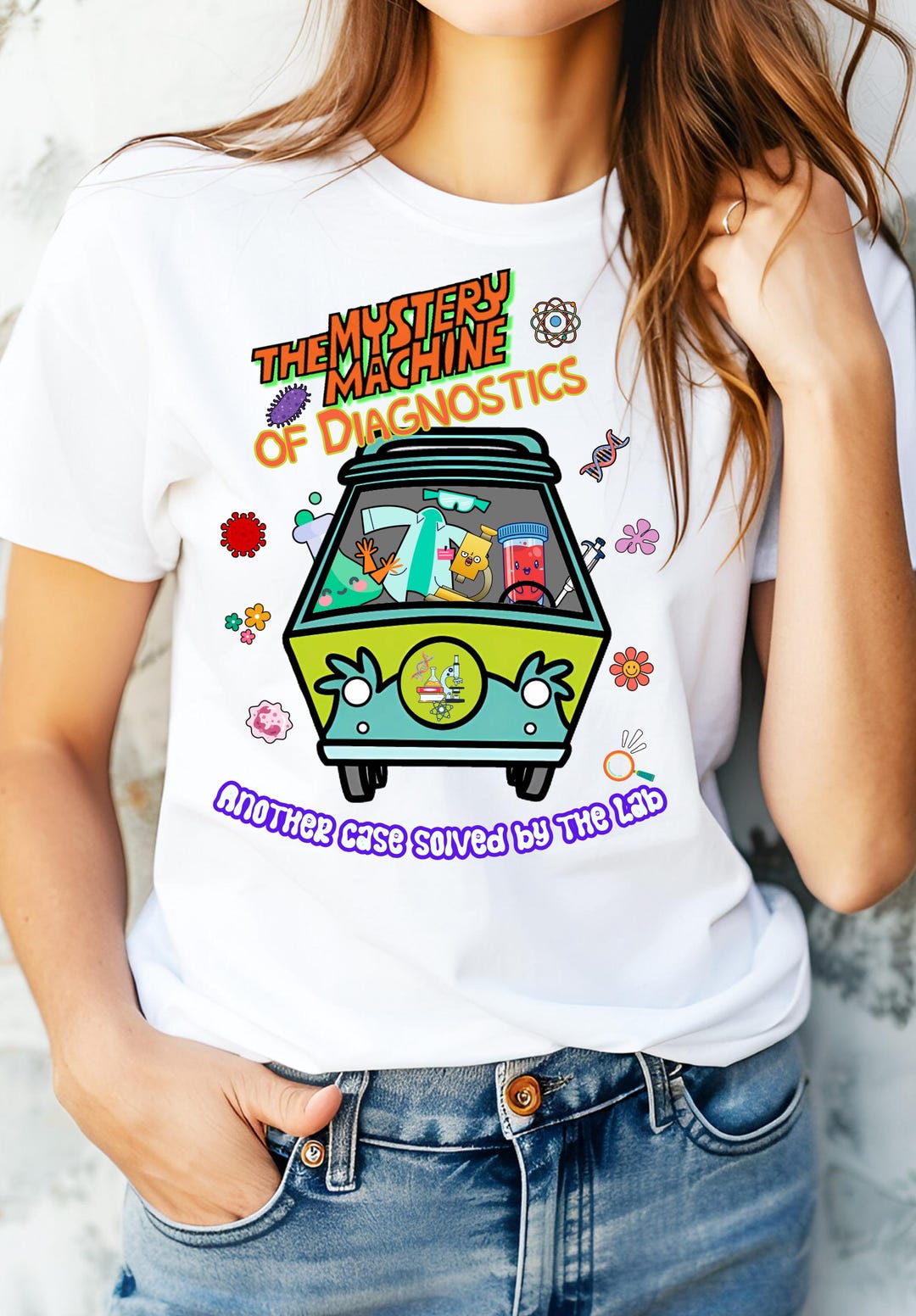 Lab Week 2025 T-shirt – "mystery Machine of Diagnostics" - Etsy