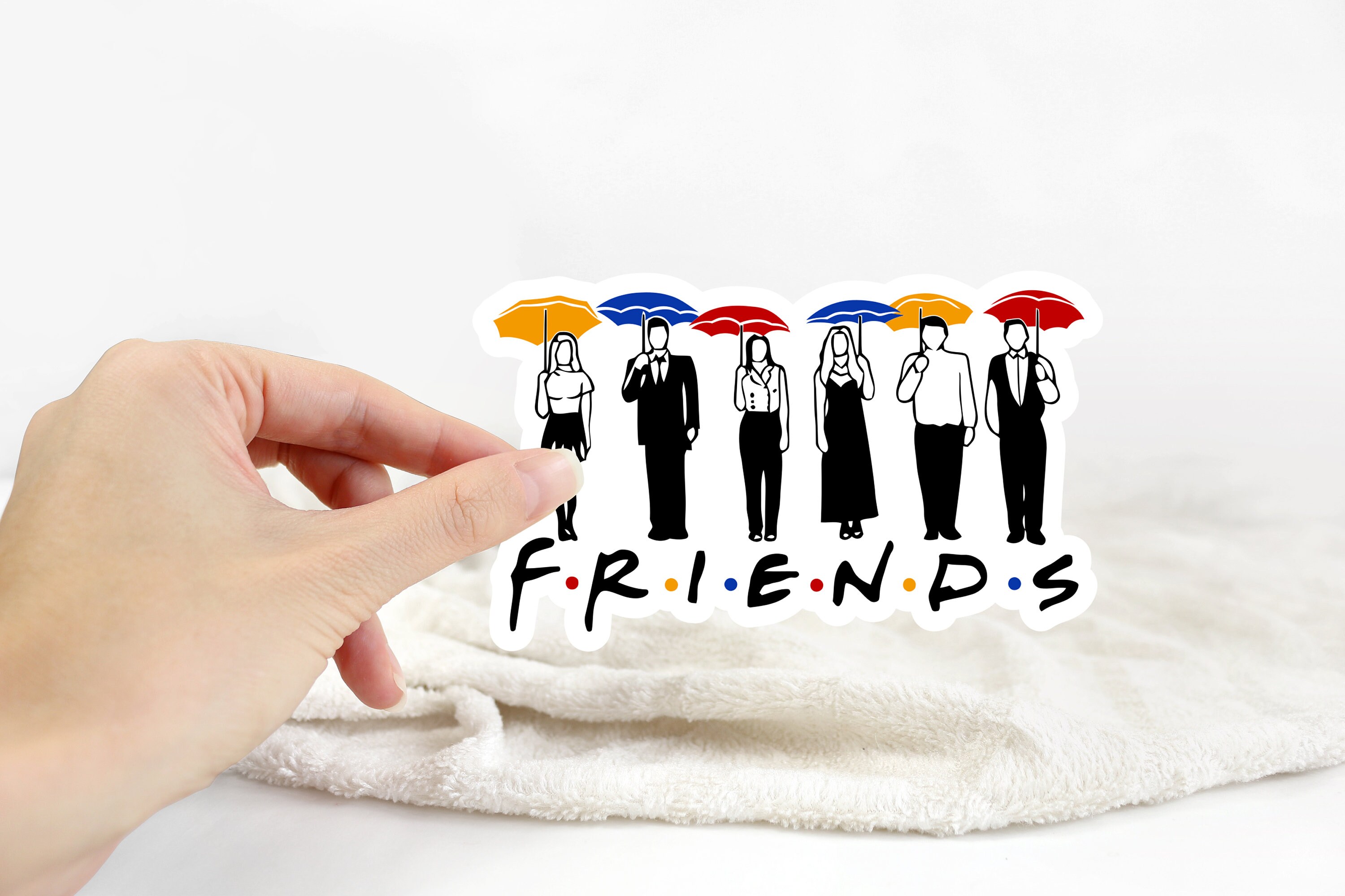 Friends Premium Sticker / Decal / Friends TV Show | Etsy