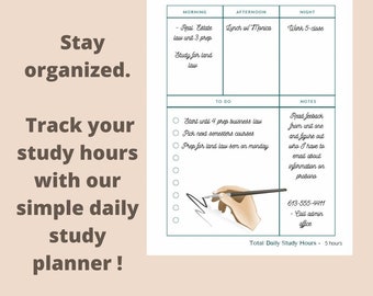 Bar Exam Schedule | Etsy