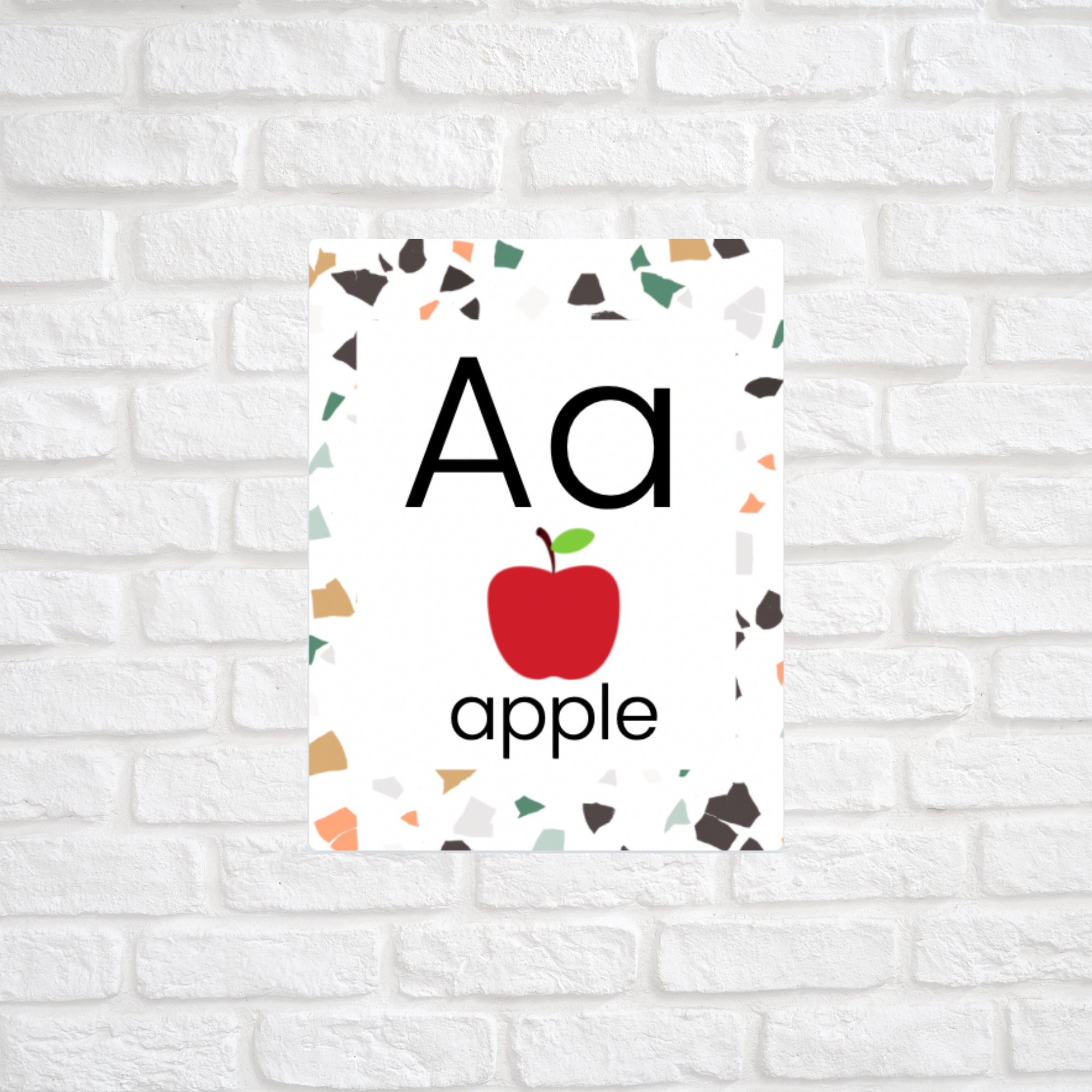 Classroom Alphabet Posters Speckled - Etsy