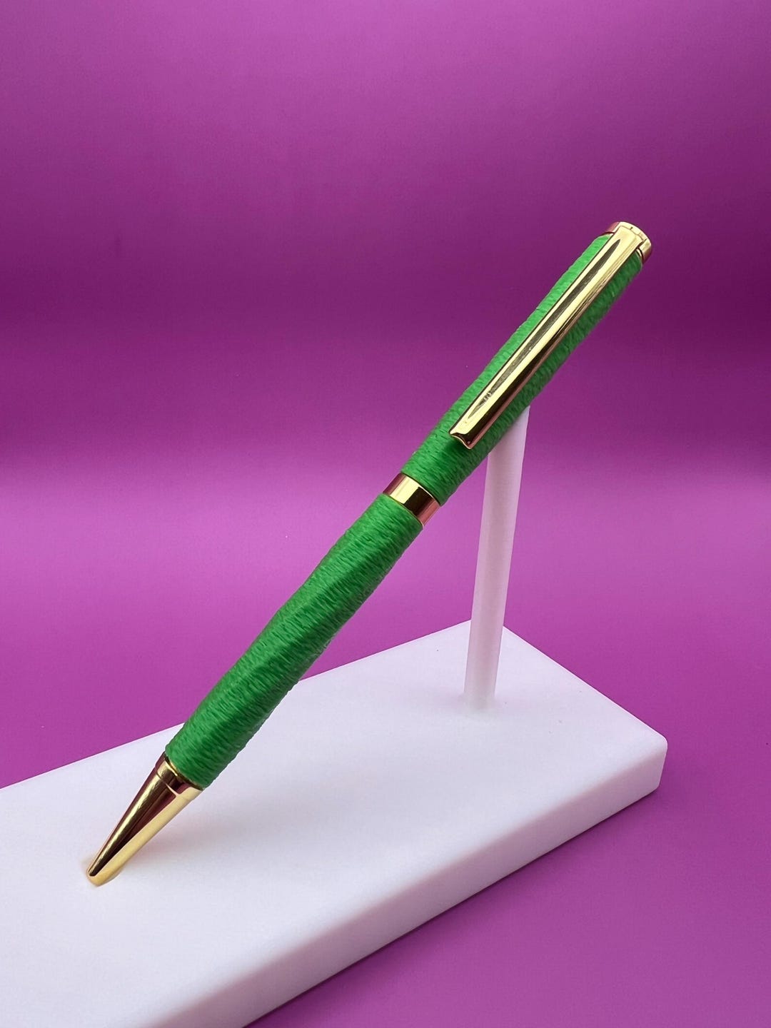 Electric Lime Spiral Pen – 3D Printed Helix Writing Tool - Etsy