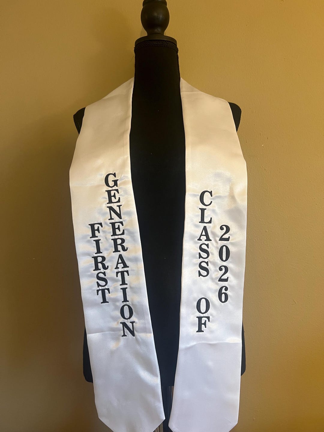 Embroidered First Generation Graduation Stole 72" | 2026 - Etsy
