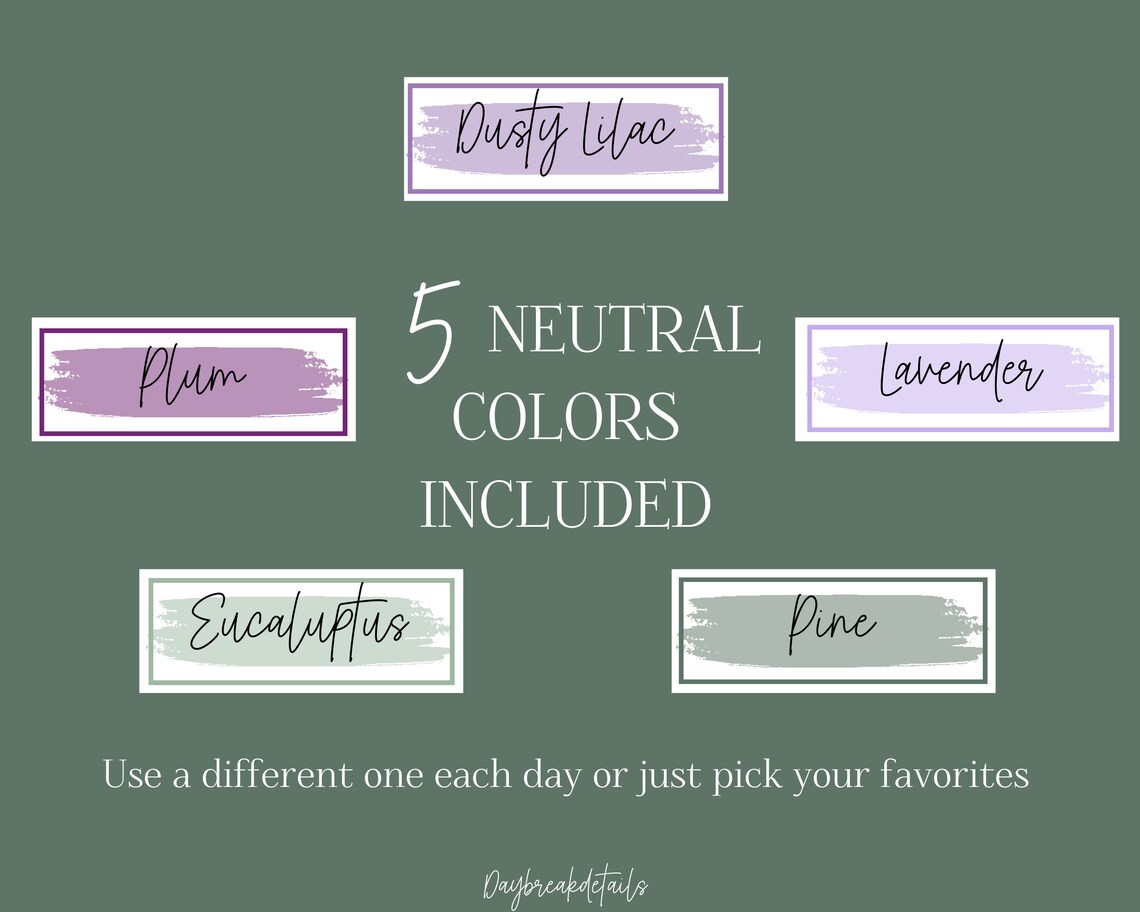 Weekly Task Tracker Printable To-do List Instant Download Including 5 ...