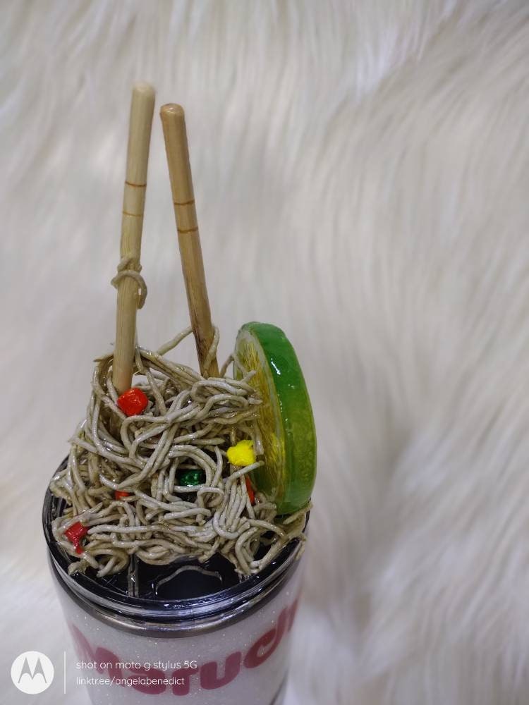 Maruchan Noodle 25oz Barrel Style Tumbler With 3d Noodle Lid - Etsy