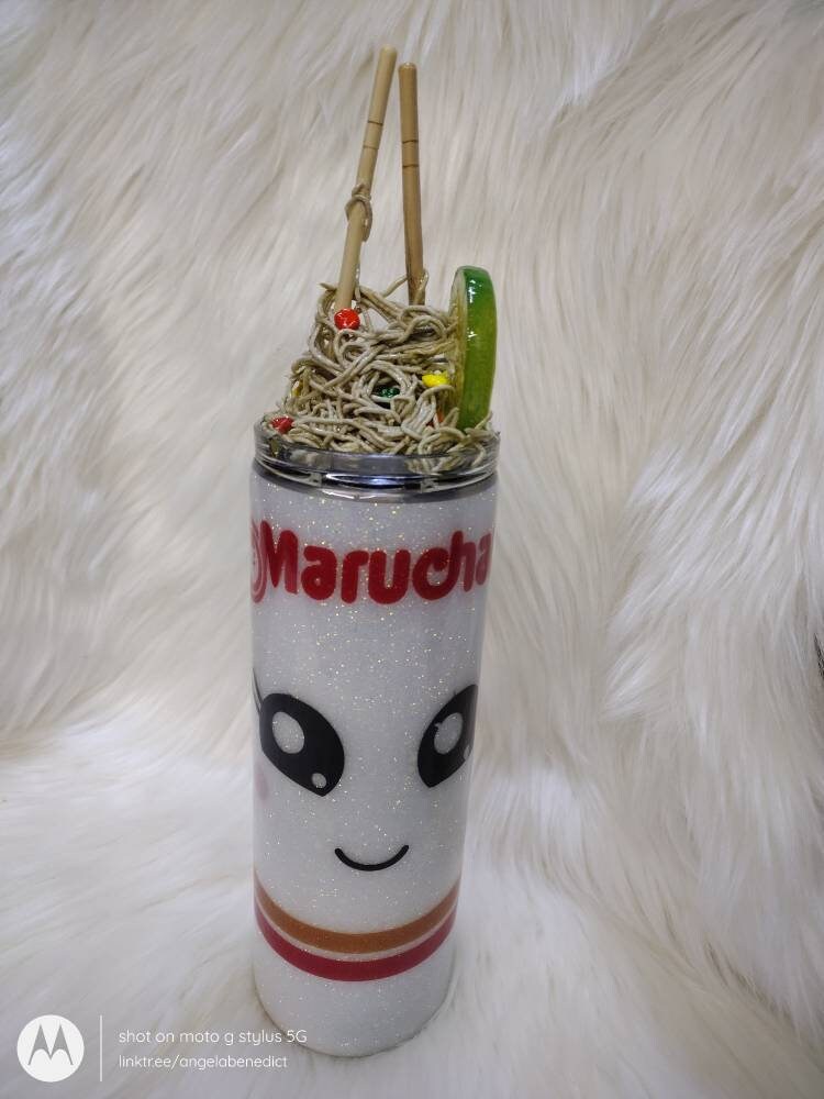 Maruchan Noodle 25oz Barrel Style Tumbler With 3d Noodle Lid - Etsy