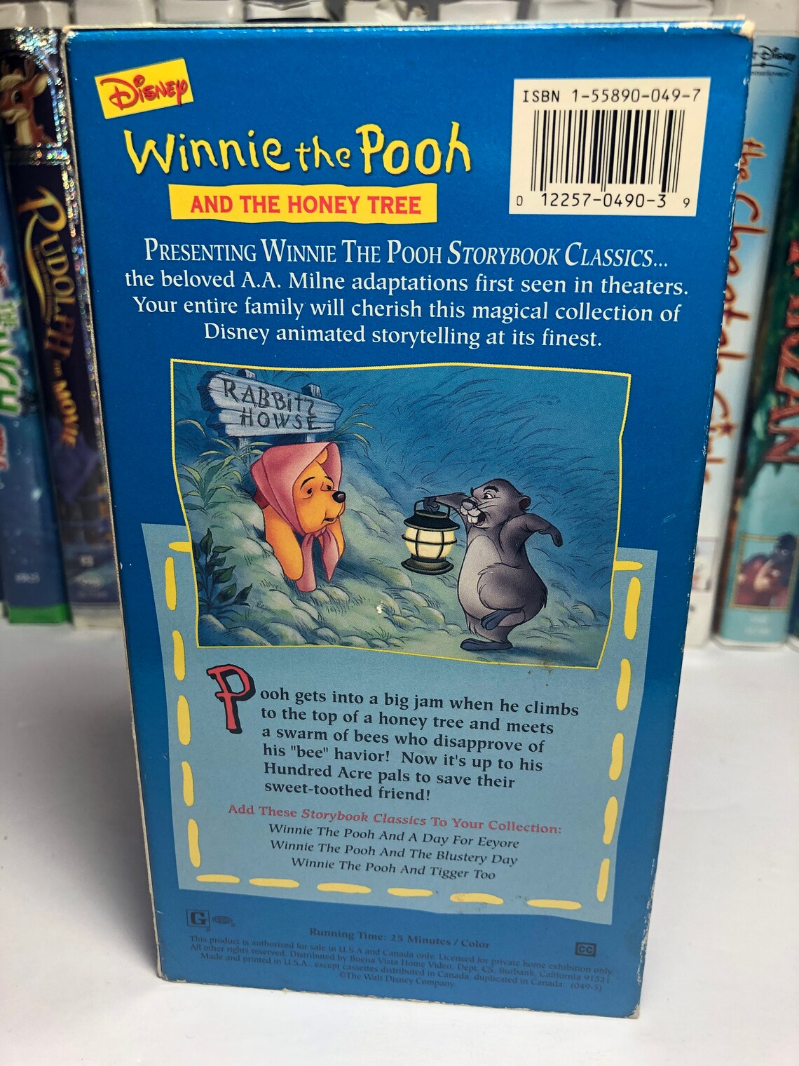 Winnie The Pooh and the Honey Tree VHS Movie VHS Tape | Etsy