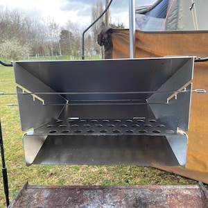 Reflector Oven® With Kebab Slots for Campfire Cooking (by Rough Timba ...