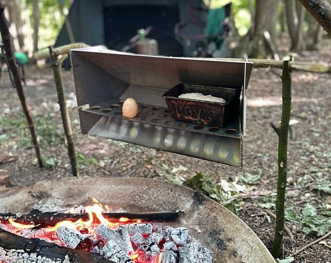 Reflector Oven for Campfire Cooking - Etsy