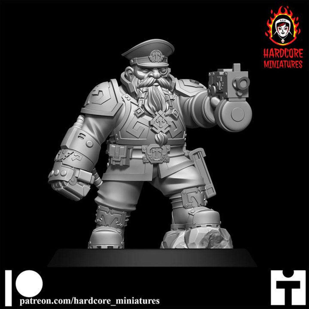 Space Dwarf Captain Squat Leader - Etsy