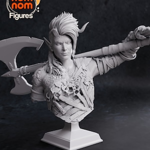 Karlach DND - Character Diorama or Bust - Etsy