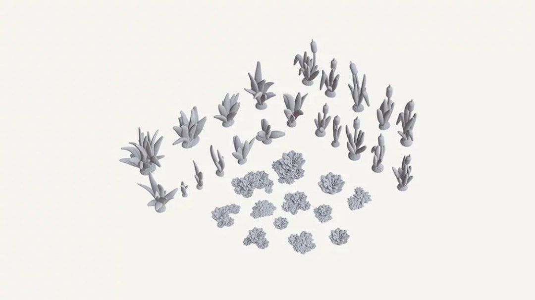 Turnip28 Swamp Flora Basing & Terrain - Etsy